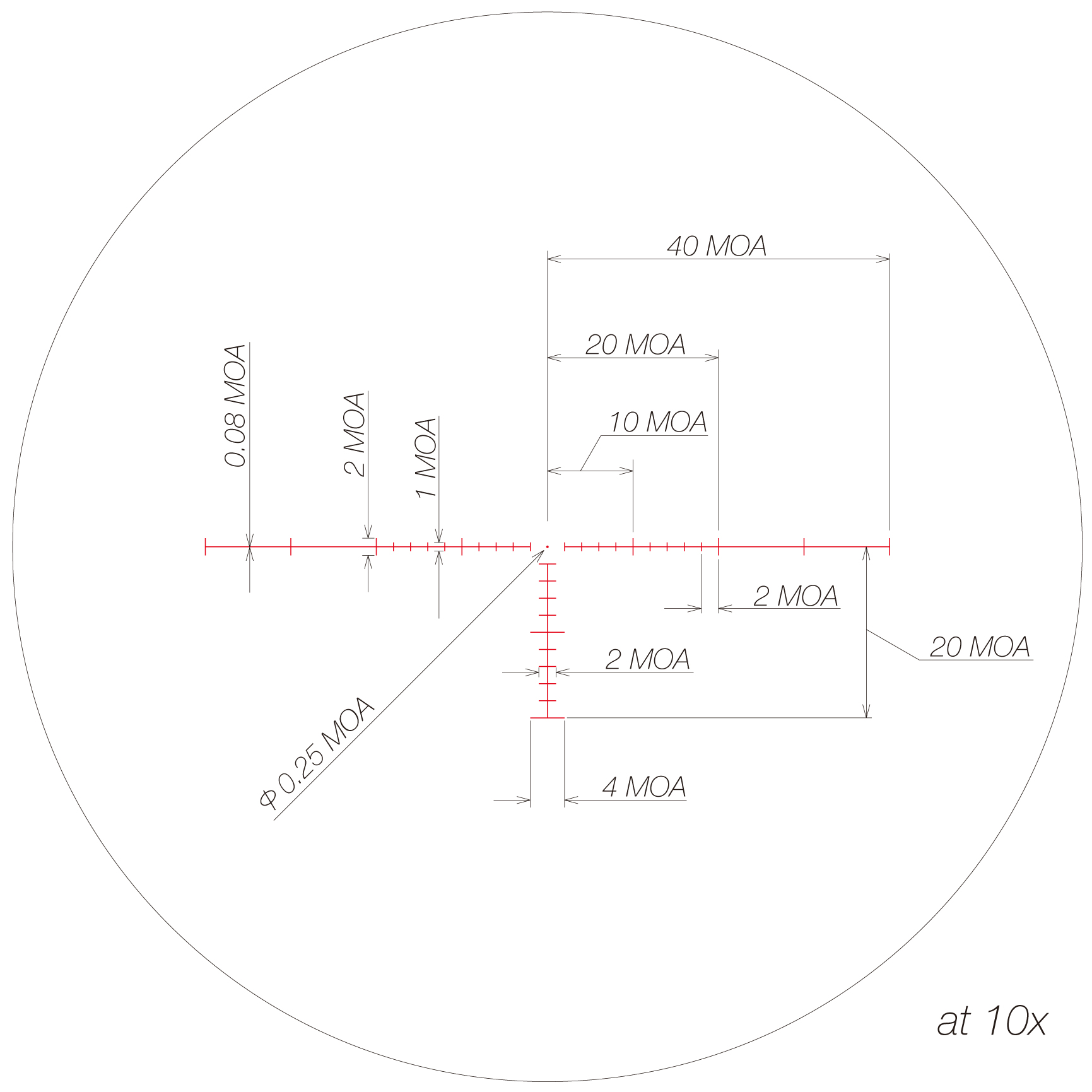 march-mtr-2-illuminated-reticle | Baseline Tactical vente en ligne pour ...