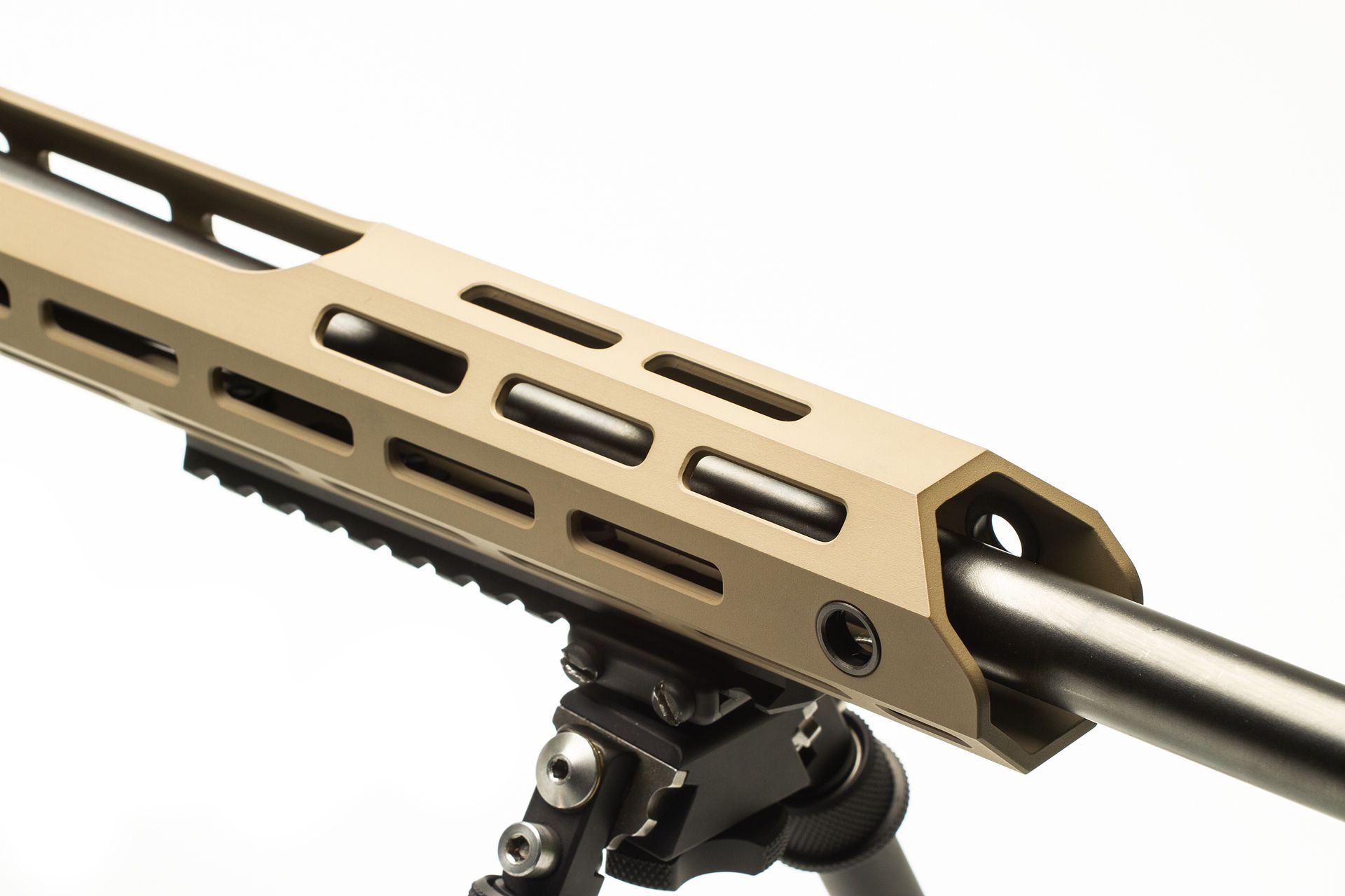 mdt-ess-chassis-system-fde-on-white-forend-view | Baseline Tactical ...